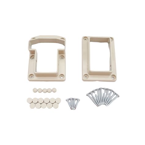 Lmt 1182 Almond T Rail Handrail Vinyl Bracket Kit For Vinyl Railing