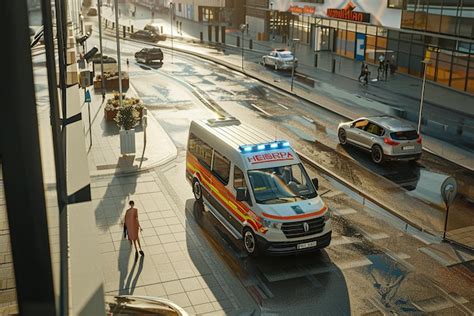 Smart Emergency Response System In Public Safety Iot Premium Ai Generated Image