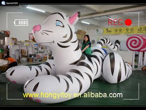 Hongyi 섹스 Inflatables 내구성 명확한 호랑이 풍선 비닐 멋진 동물 풍선 장난감 Sph Buy 풍선 클리어