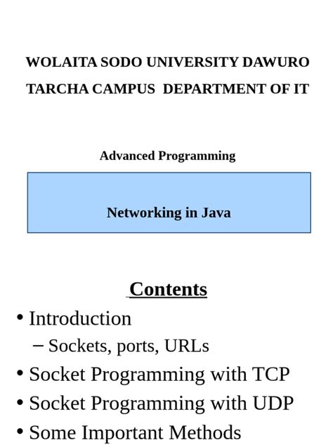 Advanced Programming Ch2 Pdf Network Socket Port Computer Networking