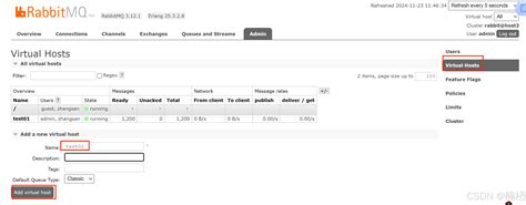Spring Boot 中 Rabbitmq 的使用springboot使用rabbitmq Csdn博客