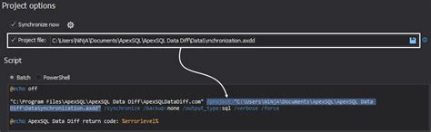 Save Project As Automation Script