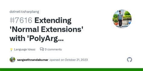 Extending Normal Extensions With Polyarg Extensions And New Club Keyword · Dotnet Csharplang