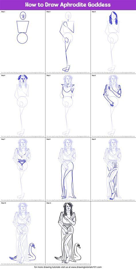 How To Draw A Goddess Step By Step At Madelinekailyn In 2024 Drawings Goddess Draw