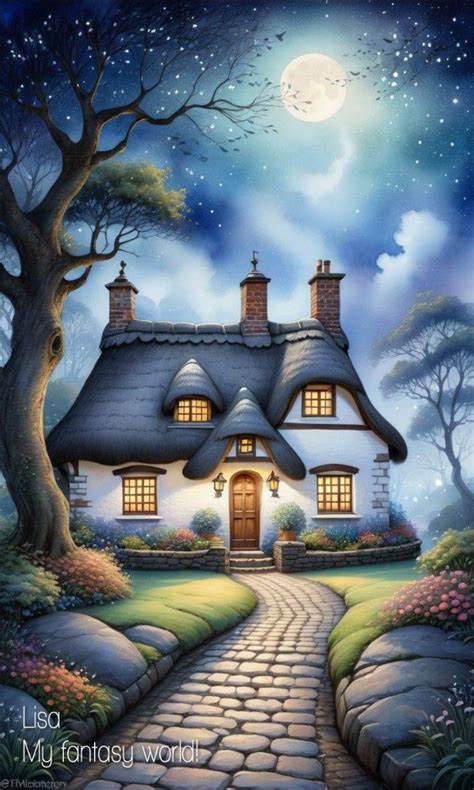 Pathway To The Summer Cottage