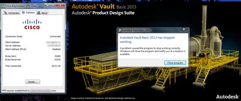 Solved Vault Basic Client 2013 Crashes When Launching Only When Running A Vpn Session