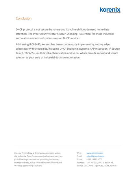 Defend Your Dhcp Infrastructure Against Cyber Attacks Network Security Features 2019 Pdf