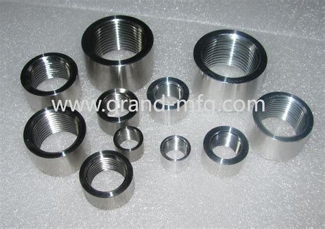 Npt Threaded Aluminum Half Coupling China Manufacturer Aluminum
