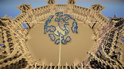 Large Spawn Hub Minecraft Map