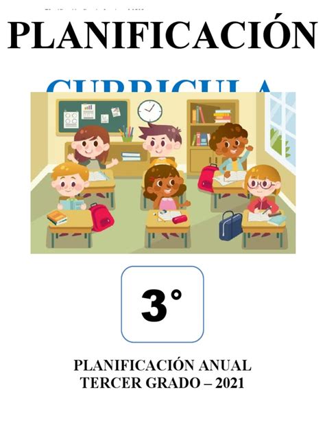 Planificacion Anual 3° Grado Descargar Gratis Pdf Números