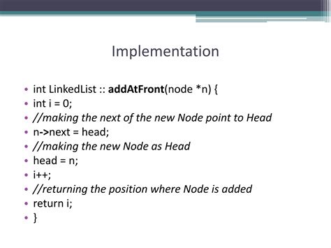 Linked List Insertion And Deletion Pptx Programming Languages