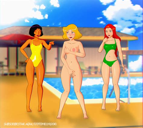 Rule 34 3d 3d Artwork 3girls Alex Totally Spies Areolae Big