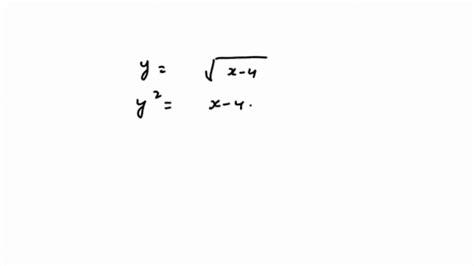 SOLVED In Exercises Determine Whether The Formula Determines Y As A Function Of X If Not
