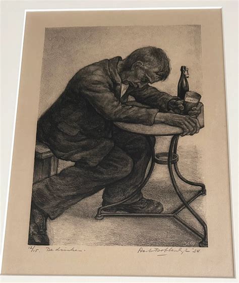 Aart Van Dobbenburgh De Drinker Verkocht Kunstveilingnl