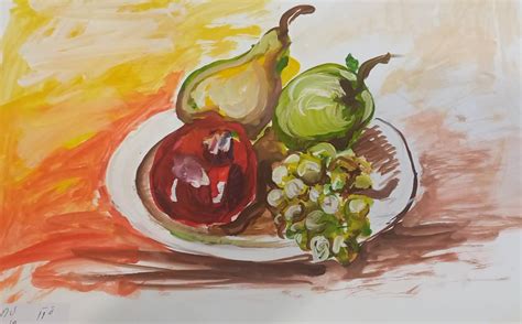 ფერწერული ნამუშევრების გამოფენა Akademos