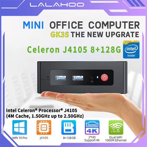 Jual ⚡100 Original⚡mini Pc Beelink Gk35 8128gb Intel J4105 Intel Quad
