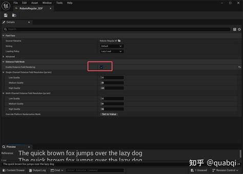 Ue5 Umg的sdf字体渲染 知乎