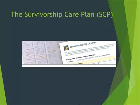PPT The Survivorship Care Plan SCP PowerPoint Presentation Free Download ID 2076955