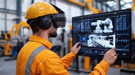 Realtime Monitoring Of Factory Operations With Ar Overlays Showing Machine Performance And