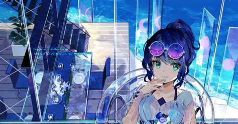 オリジナル ブルー・サマー・ヴァカンス 藤ちょこ(藤原)のイラスト Pixiv オリジナル ブルー・サマー・ヴァカンス 藤ちょこ(藤原)のイラスト Pixiv