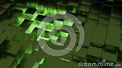 Abstract Dynamic Animated Wave Moving Structure Of Colorful Columns Or