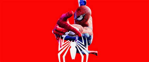 Spider Man Wallpaper 4k Stunt Red Background 5k 8k