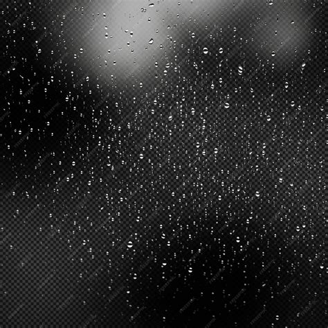 Raindrops On A Glass Window Overlay Effect Premium Ai Generated Psd