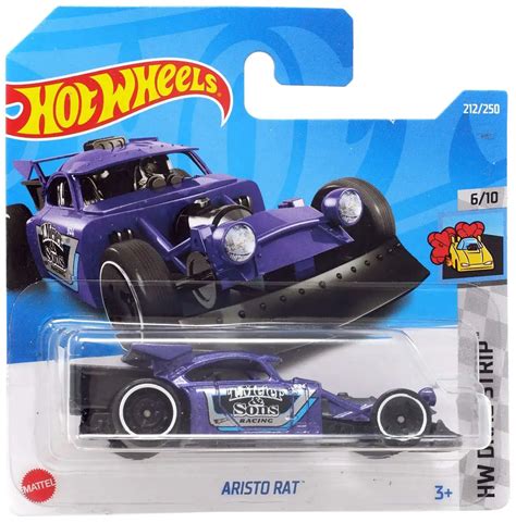 Hot Wheels Hw Drag Strip Aristo Rat 164 Diecast Car 610 Short Card Mattel Toys Toywiz