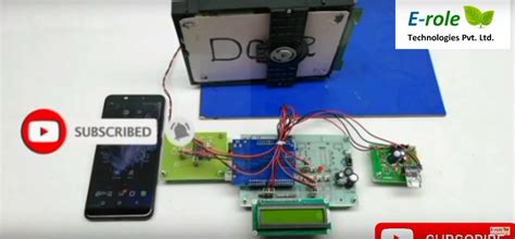 Iot Based Smart Door Opener Electronics Engineering Final Year Project