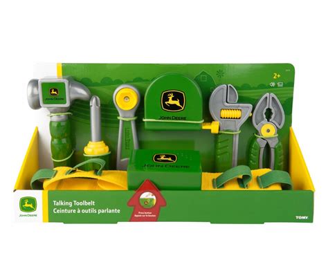 John Deere Deluxe Talking Toolbelt Set Husk And Will