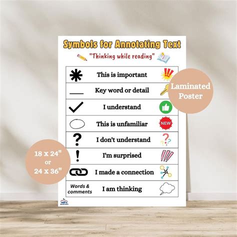 Annotate The Text Anchor Chart Symbols For Annotation Anchor Chart Decode Text Anchor Chart