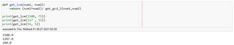 Pythonic Tips And Tricks Finding The Gcd And Lcm Towards Data Science