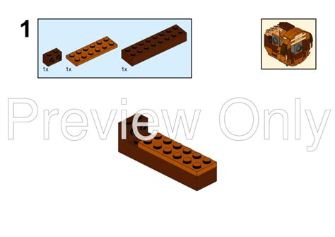 Lego Moc Grizzly Bear By Kaen Rebrickable Build With Lego