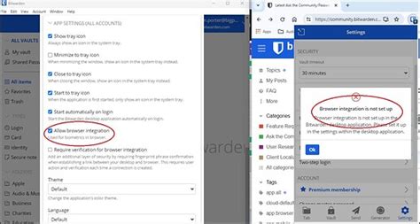 Unable To Set Up Unlock With Biometrics In Chrome Extension