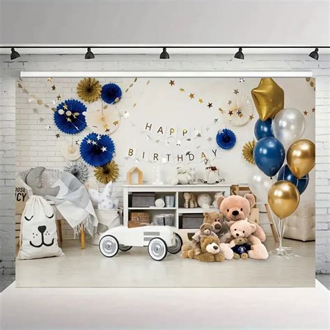 празничен фон за 1 ви рожден ден класически златни и {region Name}