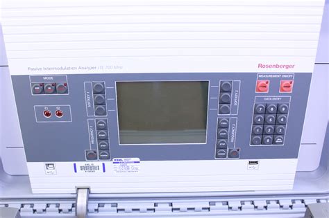 Rosenberger Lte 700 Mhz Passive Intermodulation Analyzer W Cables And More Plc Surplus Supply Llc