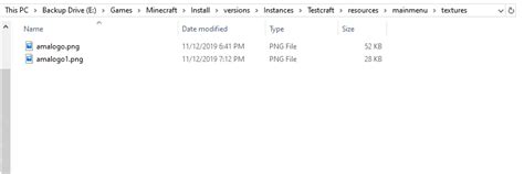 Title Image Only Showing Missing Texture Image · Issue 384 · Lumien231custom Main Menu · Github