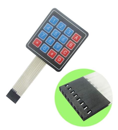 X Keypad Membrane Button For Arduino Iduino