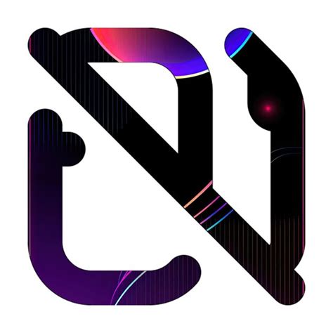 Gas Pump Slash Icon Purple Black Gradient Texture Premium Ai Generated Image