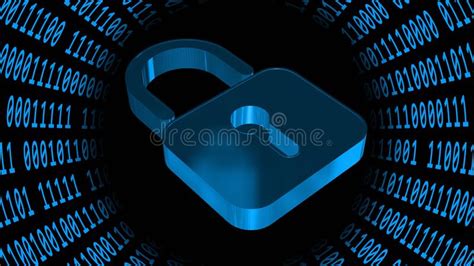 Abstract Futuristic Background Of Matrix Style Binary Code Built Into Hud Elements Digital