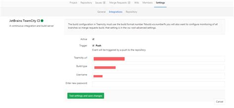 Gitlab Integration Building Specific Branches Teamcity Support