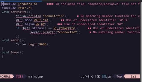 Lsp Problems With Using Platformio Rneovim