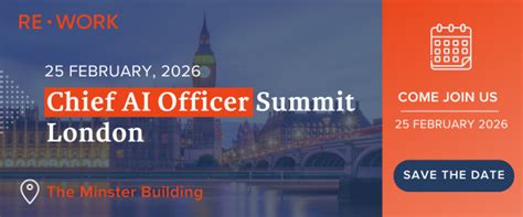 Request Attendee List Chief Ai Officer Summit 2026 Re•work