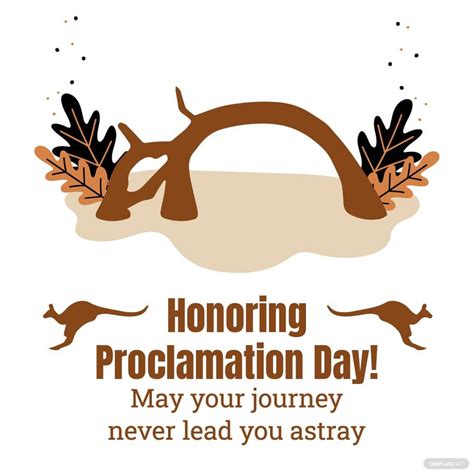 Proclamation Day Wishes Vector In Eps Illustrator  Psd Png Svg