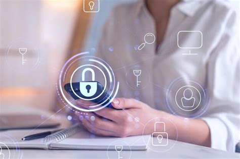 Premium Photo A Woman Programmer Is Browsing The Internet In Smart Phone To Protect A Cyber