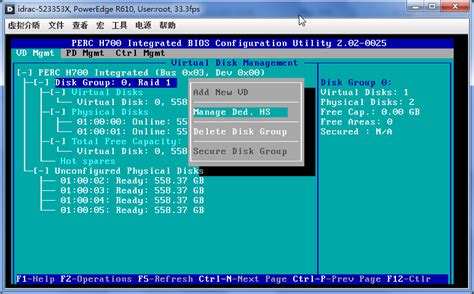 2 PERC H700 Integrated Raid Card