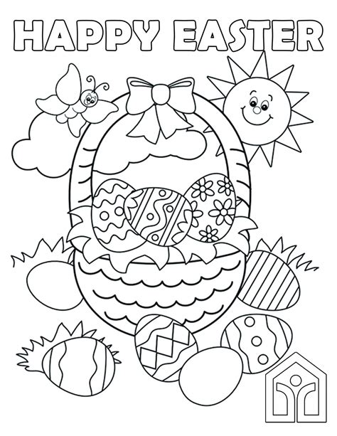 Easter Coloring Contest 2021 The House Of The Good Shepherd