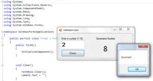 Random Number Guessing Game In C INetTutor