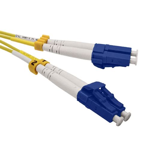Lc Lc Duplex Single Mode Fiber Optic Patch Cord 5 Meter