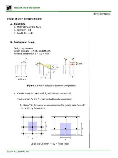 5 Column Design Pdf Column Beam Structure